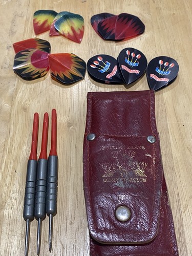 Rare British Darts Organisation (BDO) 29g Tungsten Darts & case & Darts ...