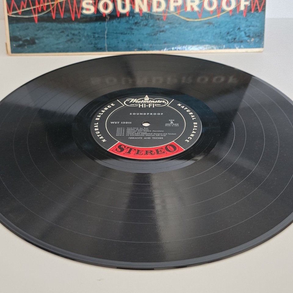 1958 Ferrante & Teicher – Soundproof LP Westminster Hi-Fi Stereo WST ...