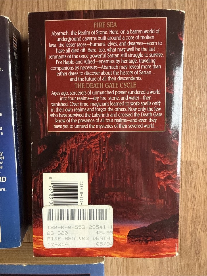 Lot Of 5 Darksword Trilogy Death Gate Series Books Margaret Weiss Tracy ...
