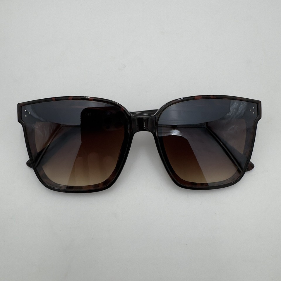 Jessica Simpson J6128 Oversized Square Sunglasses, Brown, Leopard, Summer, Sexy | eBay