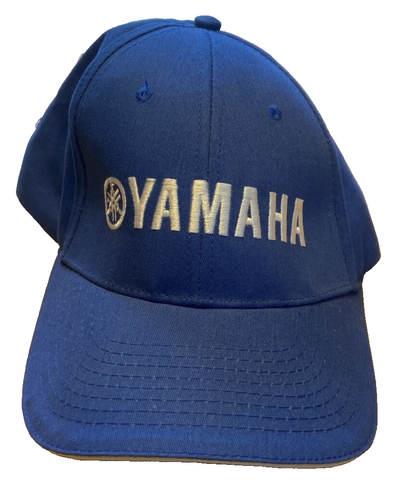 Yamaha Pro Fishing hat Cap Blue Adjustable Cotton Boating Strapback One ...