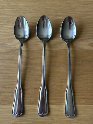 3 Towle Breckenridge 18/10 Stainless Steel Long Ice Tea Spoons Williams ...
