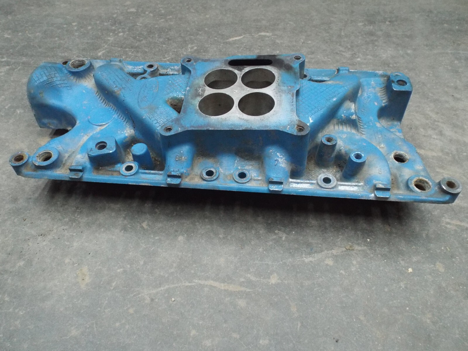 302 Four Barrel Intake Manifold 5.0 HO 1983 1984 1985 Ford Mustang ...