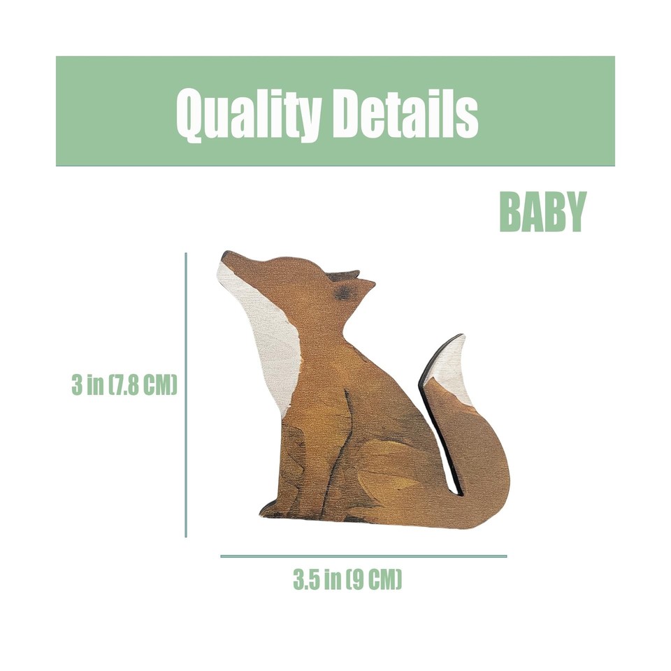 Mama and Baby Fox Door Topper Adorable Fox Shape Statue Door Corner ...