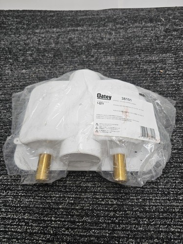 Oatey 38101 Centro II Washing Machine Outlet Box 1/4 Turn PVC White | eBay