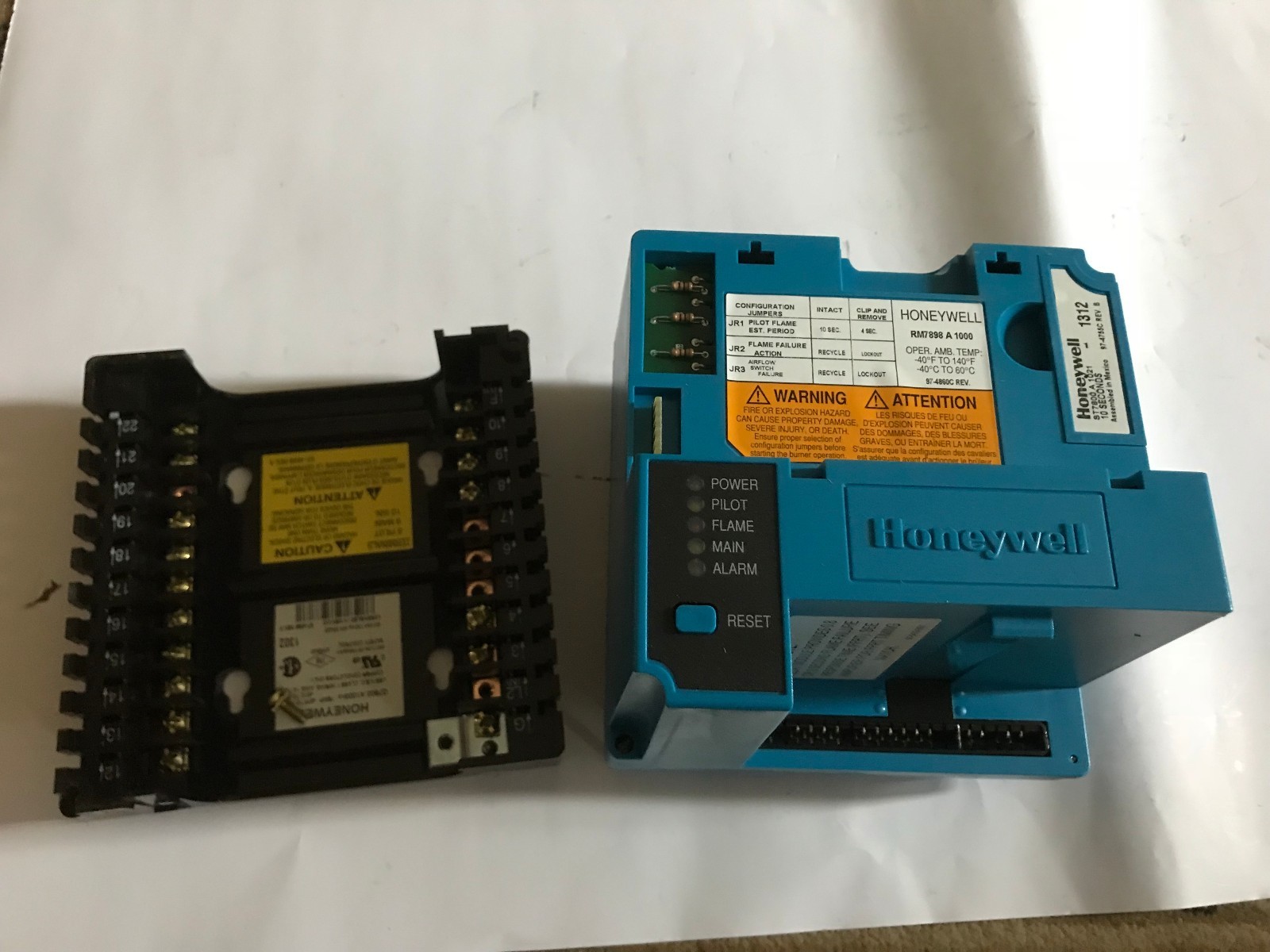 EXCELLENT HONEYWELL RM7898A1000,R7849A1023 ULTRAVIOLET,ST7800A1021 ...