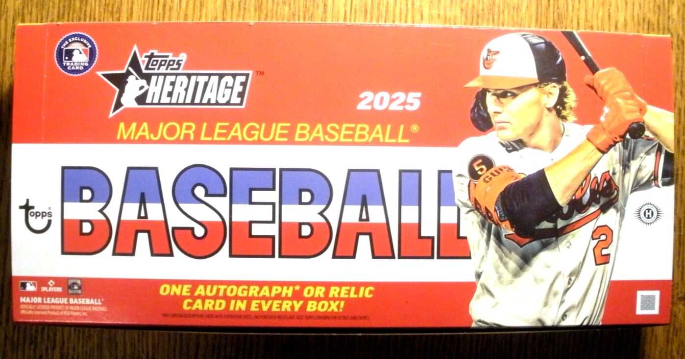 2025 Topps Heritage 172 cards in Lot. "SEE DESCIPTION FOR LIST OF CARDS ...