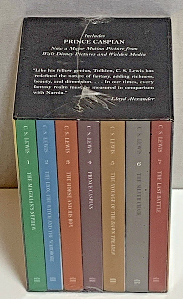 The Chronicles of Narnia Box Set 7 Books C.S. Lewis Original Novels New ...