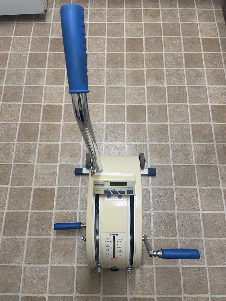 MONARK SWEDEN 881 UBE UPPER BODY ERGOMETER REHAB HAND / LEG CYCLE ...