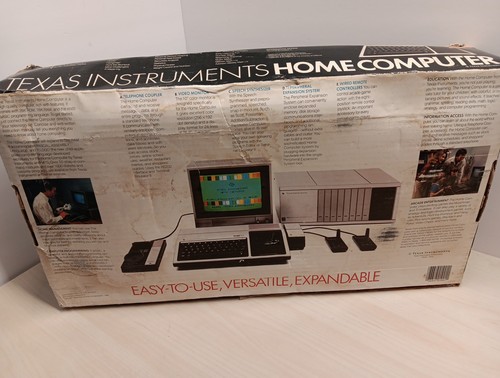 Texas Instruments TI-99/4A Computer Free Game Car Wars Included | eBay