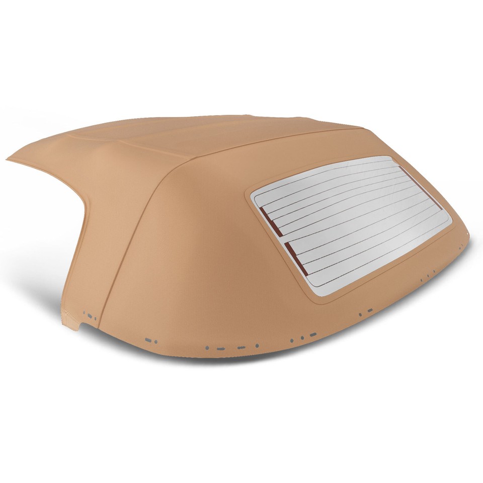 Tan Convertible Soft Top w/ Glass Window for Mazda Miata 1990-1997 1999 ...