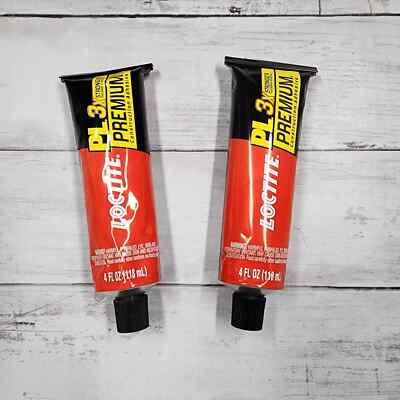 (2)Loctite PL 3X Stronger Premium Construction Adhesive 4 Oz - New | eBay