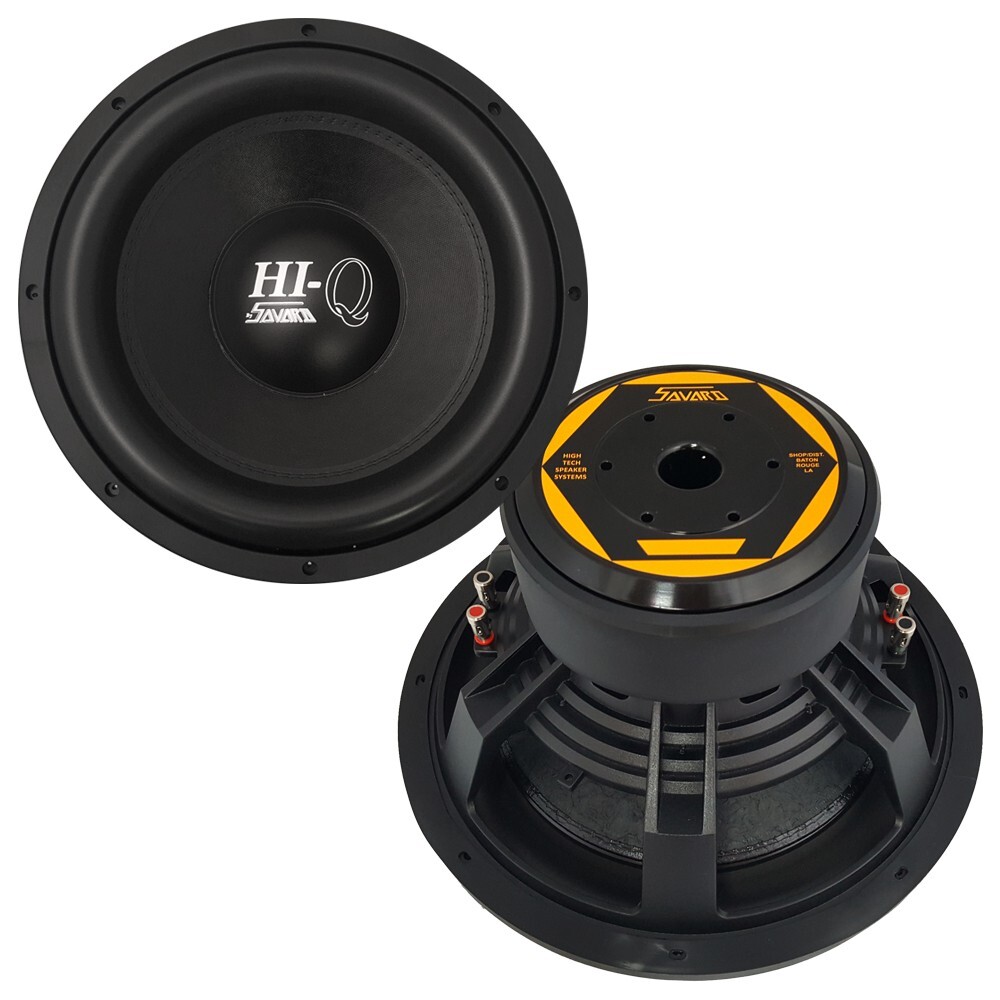 SAVARD Speakers Hi-Q Series v2 15" D2_D4 Ohm Subwoofer | eBay