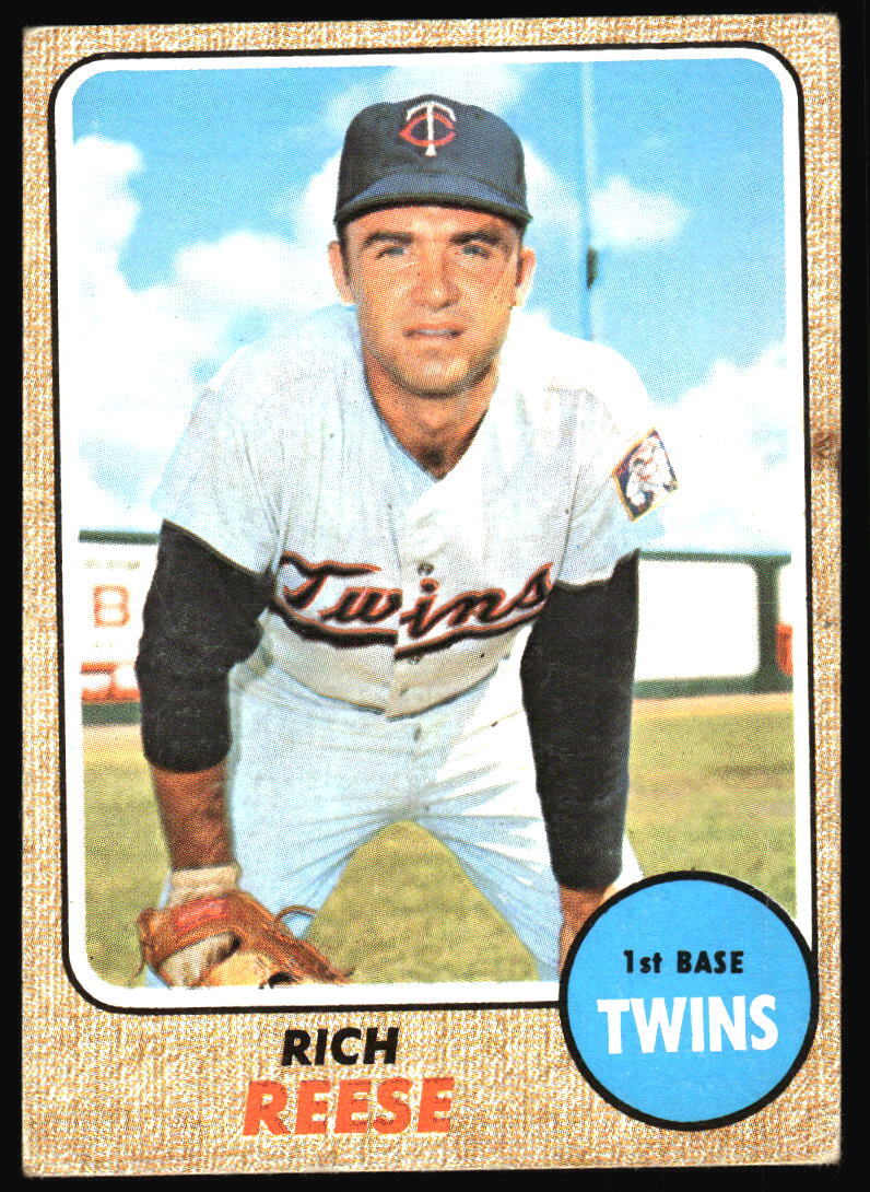 1968 Topps Rich Reese #111 Minnesota Twins | eBay