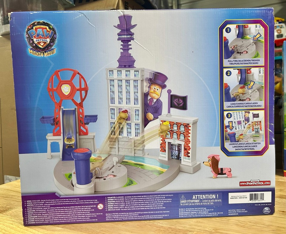 PAW Patrol: The Mighty Movie Liberty & Junior Patrollers Playset 46644 ...