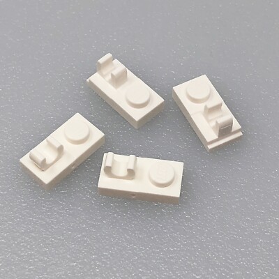 44861 LEGO Parts Plate Modified 1x2 w/ Open O Clip on Top WHITE (4) | eBay