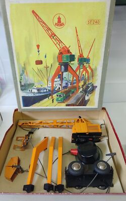 Vintage Toy Crane Strenco Crane set in the box. ST 240 | eBay