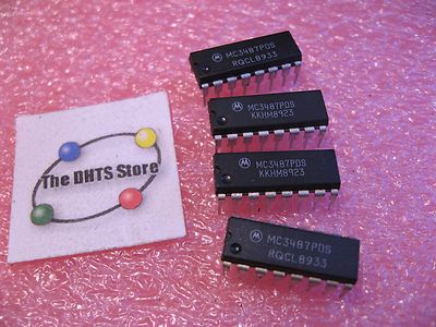 MC3487PDS Motorola Quad EIA-422 Line Driver 3-State IC Plastic MC3487 ...