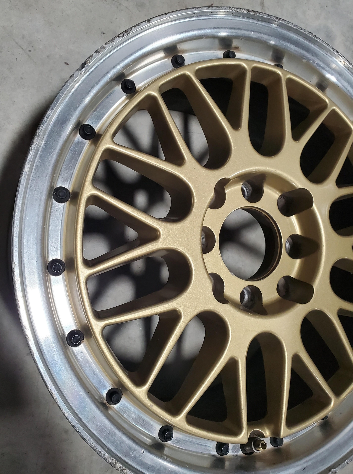Drag Wheel Set (4) DR-44 Gold Machined Lip 15x7 ET 40 PCD1 4x100 PCD2 ...