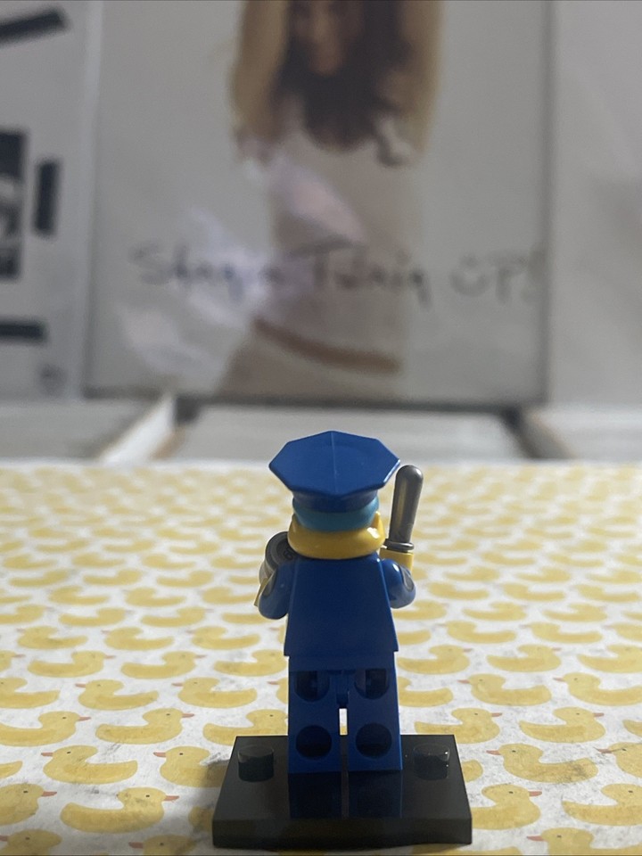 CHIEF WIGGUM LEGO MINIFIG the simpsons springfield police officer ralph ...