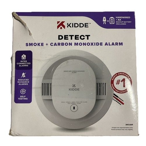 Kidde 30CUAR DETECT Smoke + Carbon Monoxide New Open Box | eBay