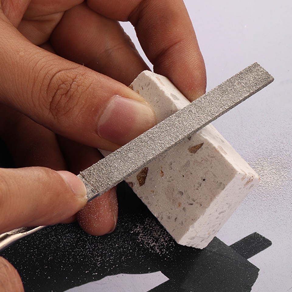 10pcs 3x140mm Half Round Diamond Grit File Set Sharpening For Wood ...