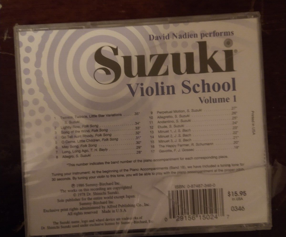 Suzuki Violin School Volume 1. Violin School : Cerone by David Nerone ...