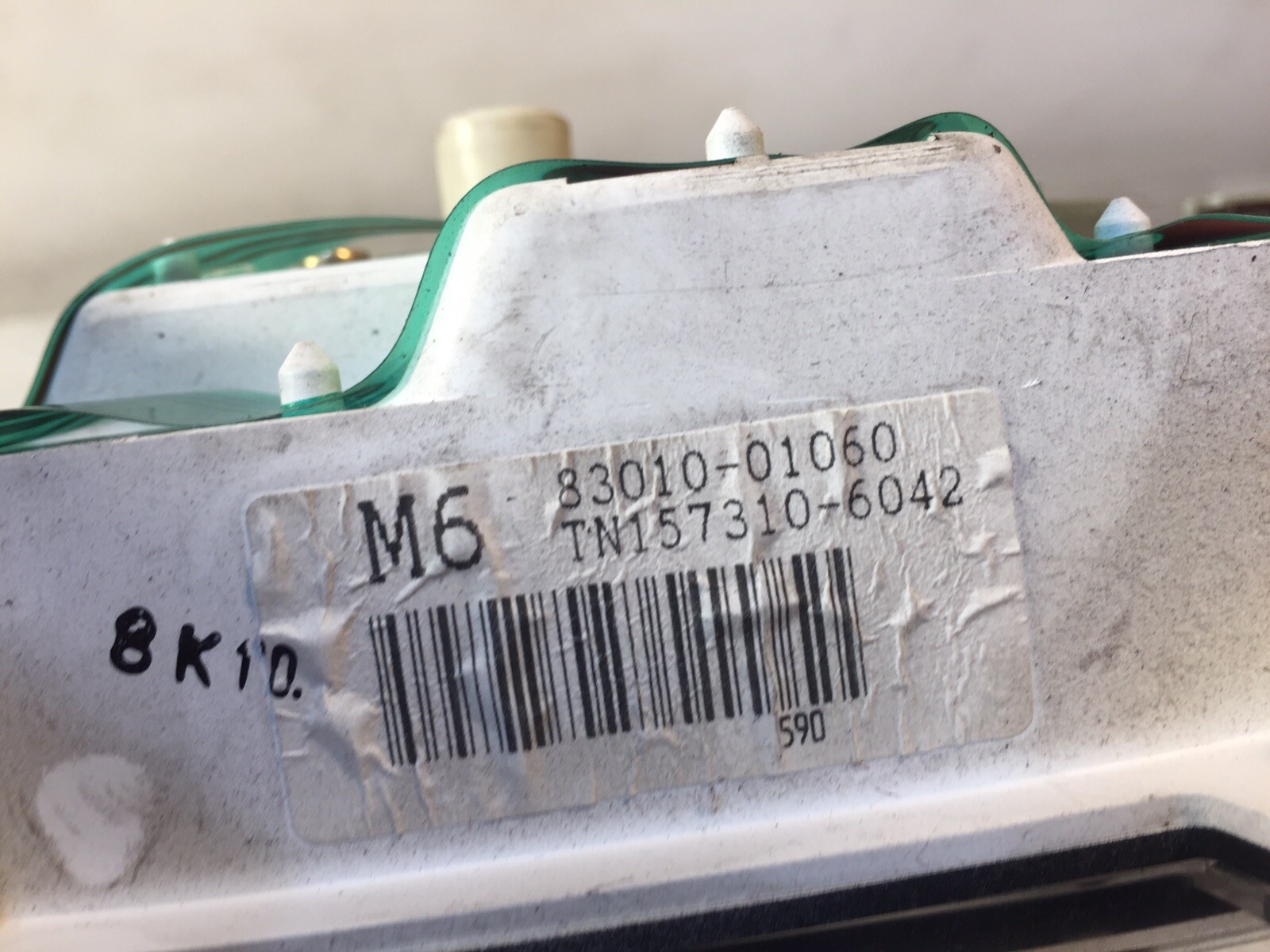 1991 1992 Geo Prizm Instrument Speedometer Gauge Cluster | eBay