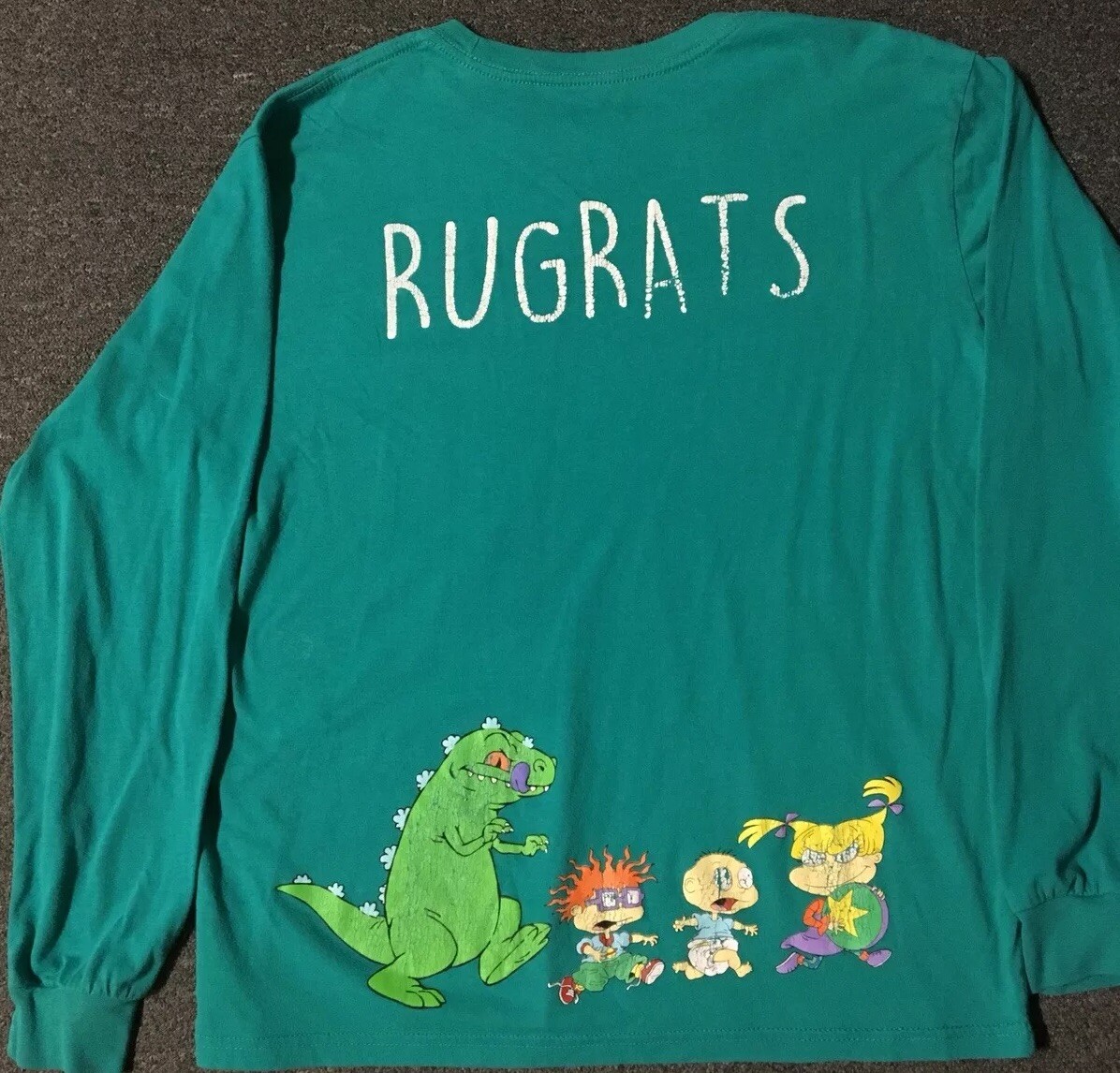 Nickelodeon Rugrats Reptar Shirt L Cartoon Hey Arnold… - Gem