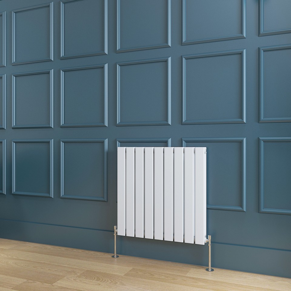Flat Panel Radiator Central Heating Double Designer Rads with FREE ...