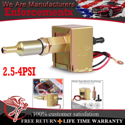2.5-4 PSI Inline Fuel Pump Electronic For Most Lawn Mowers Small ...