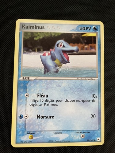 KAIMINUS COMMUNE - POKEMON 79/101 EX LEGENDES OUBLIEES EXCELLENT ETAT ...