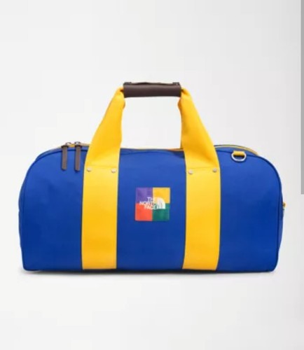 North Face Color Block $170 Duffel Duffle Bag 45L | eBay