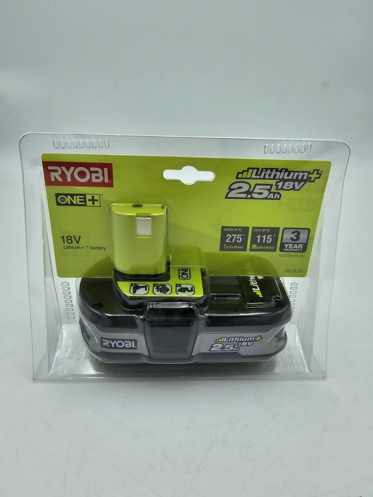 Ryobi ONE+ RB18L25 18V 2.5Ah Li-Ion Battery for sale online | eBay