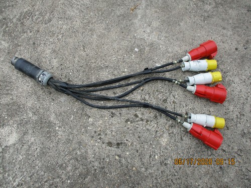 Pyle MultiPin to 3 sets of Bias Cee Norm pin & sleeve connectors Lowest ...