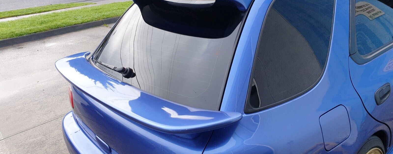 Fiberglass REAR LOWER WING 1995-2000 SUBARU WRX/IMPREZA Hatch By ...