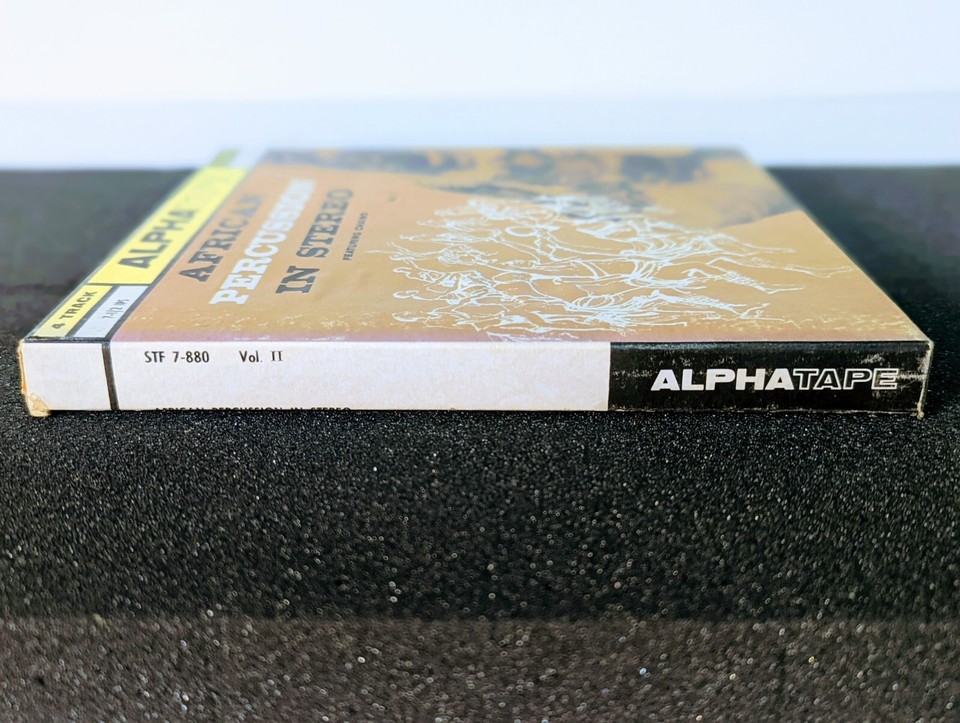 Chaino and Cyril Jackson – African Percussion In Stereo Reel to Reel ...