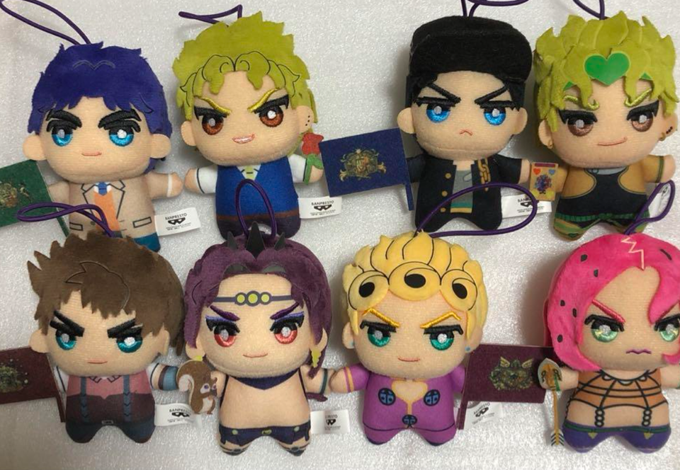 JoJo's Bizarre Adventure Chimittomonui Plush Doll JOJO WORLD Quizzes ...