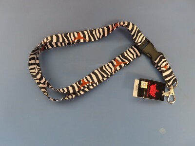 Texas Longhorns Lanyard Clip Neck Tag NCAA Keychain for Keys Ticket ...