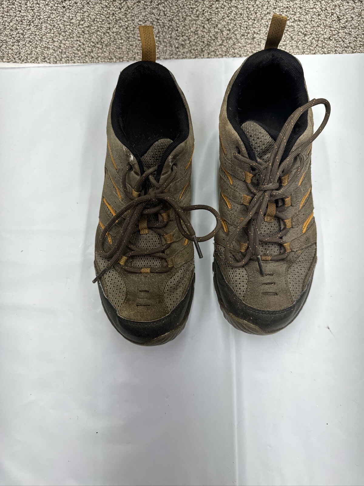 Merrell Crosslander 2 Mens Hiking Mid Shoes Size 7 Brown Suede Hiking ...