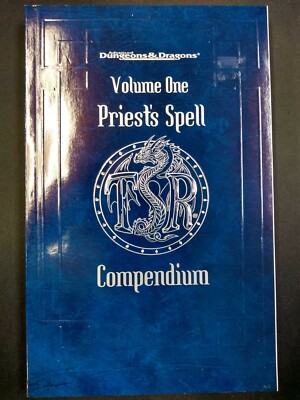 Priest's Spell Compendium Volume One TSR #11359 Advanced Dungeons and ...