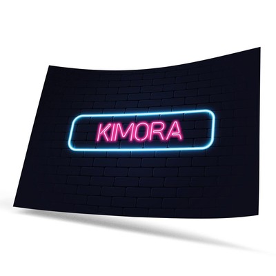 Poster A1 Neon Sign Design Kimora Name #353178 | eBay