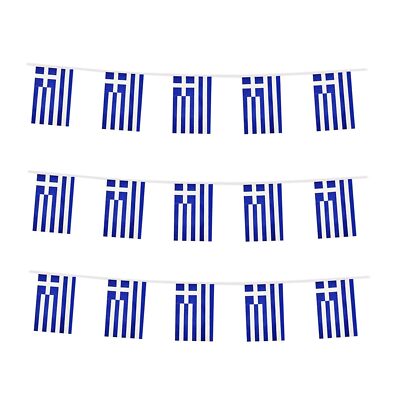 Greece Flags Greek Small String Mini Flag Pennant Banner Decorations | eBay
