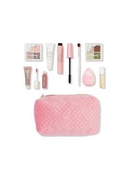 ULTA Makeup Set Eyeshadow Quads Lip Oil Gloss Mascara Sponge Primers ...
