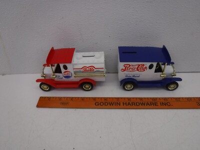 Vintage Classic Pepsi-Cola Coin Bank Truck Special Edition No Keys (Lot ...