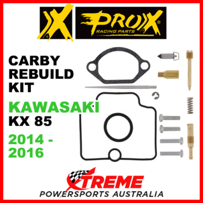Pro-X Kawasaki KX85 KX 85 2014-2016 Carburetor Rebuild Kit 44.55.10397 ...