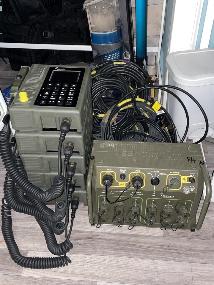Selex Sentinel IP Phone Rare UKSF Comms Field Phone Military British ...
