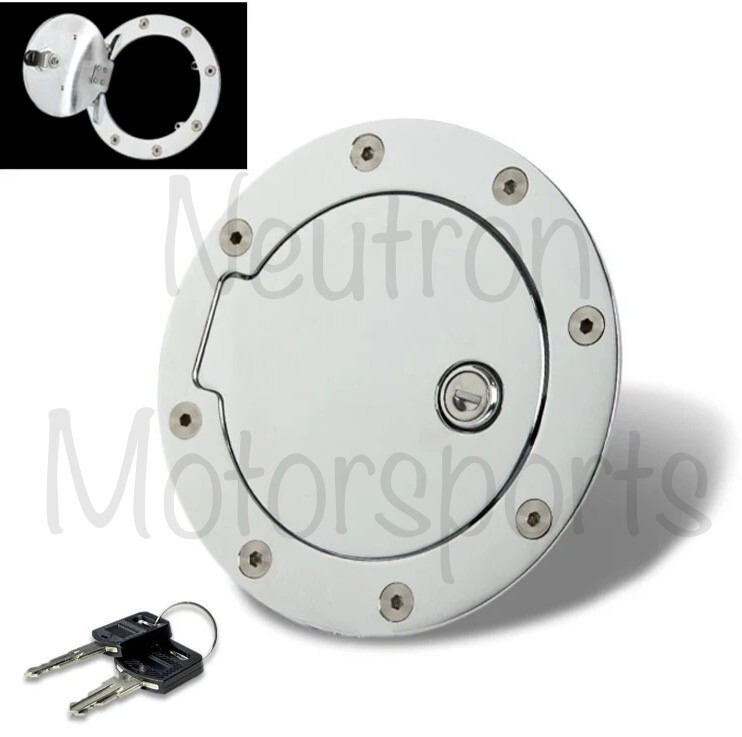 Fits 94-01 Dodge Ram 97-09 Dakota Chrome Replacement Billet Gas Door w ...