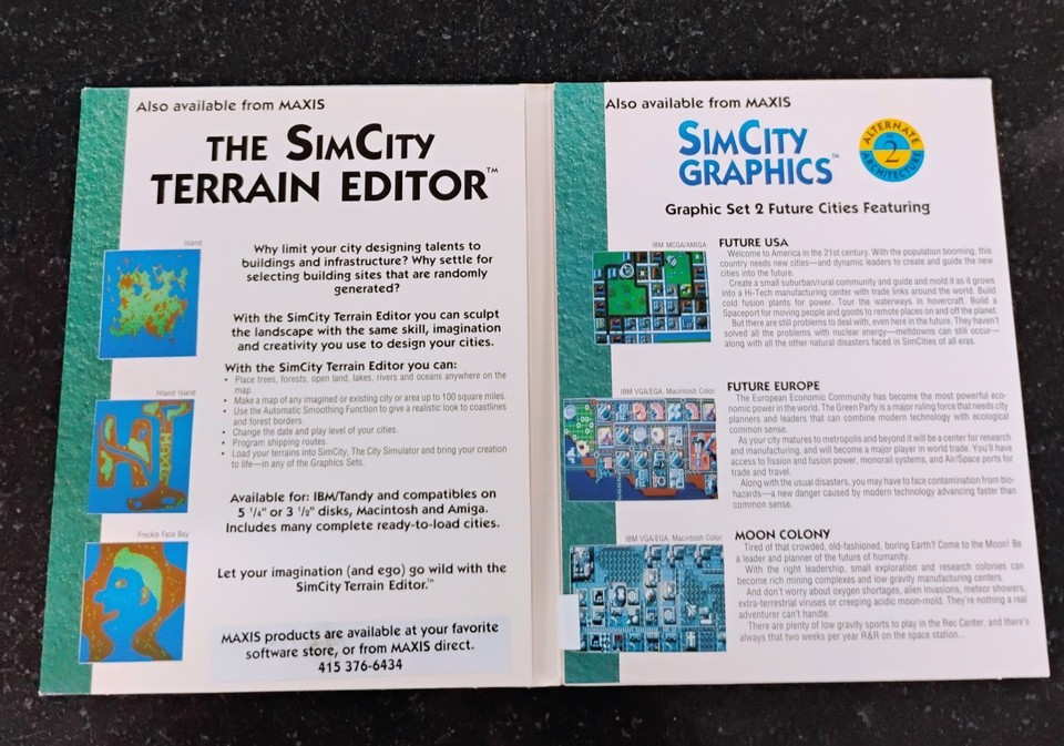 SimCity Graphics - Graphics Set 1: Ancient Cities - for the Commodore ...