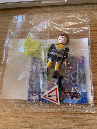 PLAYMOBIl ADAC Pannenhelfer Abschlepper Sonderfigur PROMO NEU OVP ...